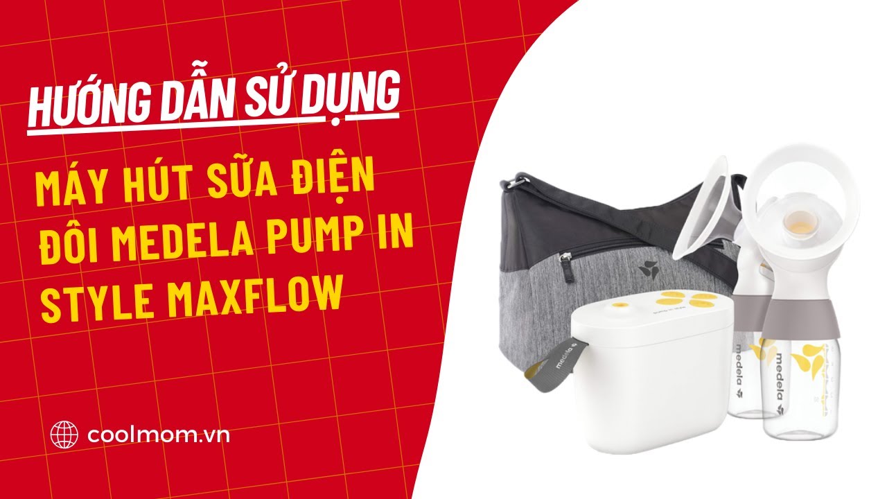 Hướng dẫn sử dụng máy hút sữa điện đôi Medela Pump In Style MaxFlow - YouTube
