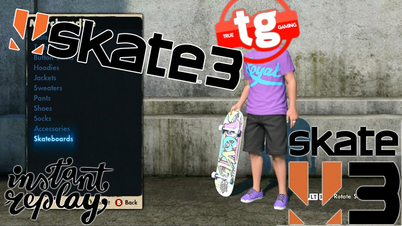 X7 True's NEW Skate 3 Skater! - YouTube