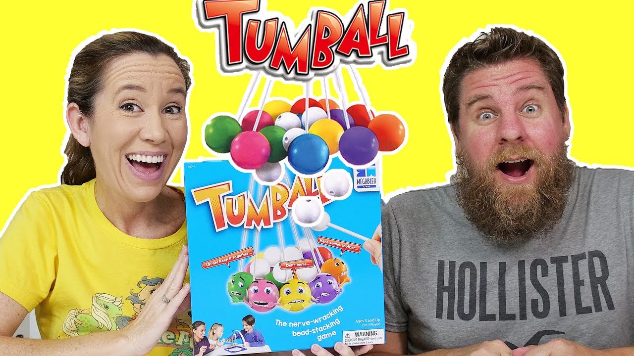 Tumball Game - The Nerve Wracking Bead Stacking Game - YouTube