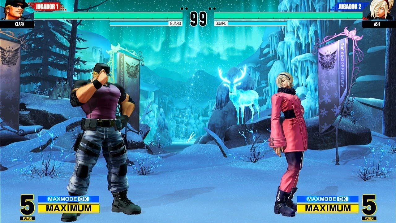 CLARK VS ASH - KOF XV - YouTube