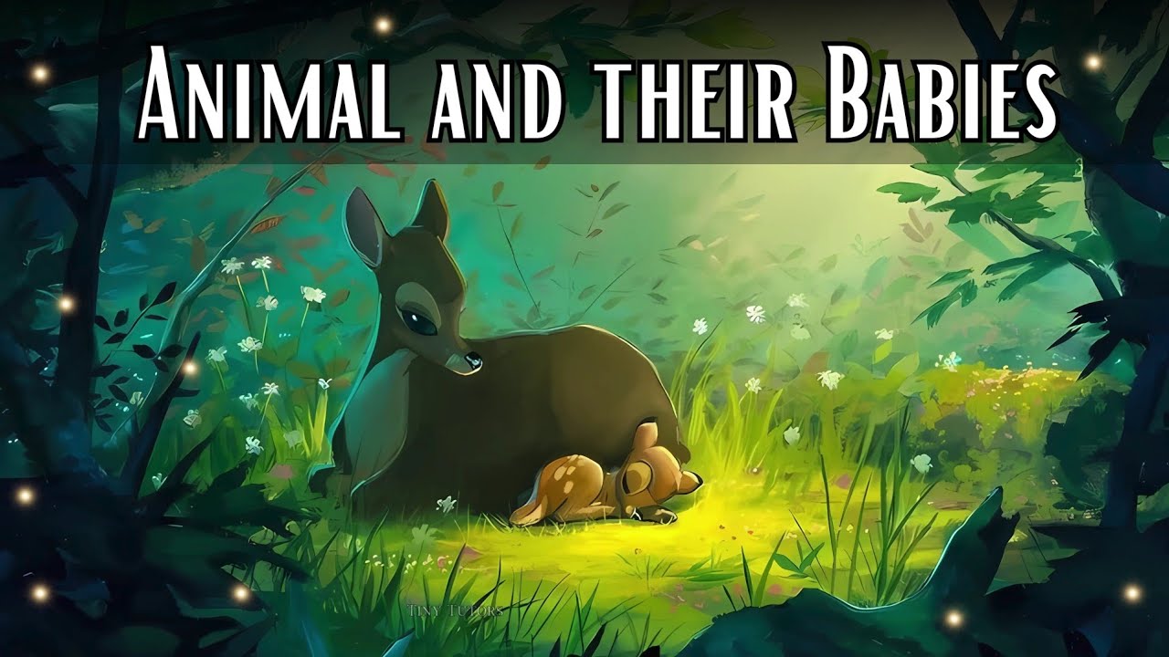 Animals and their babies | Animals and their Young Ones | Kids ...