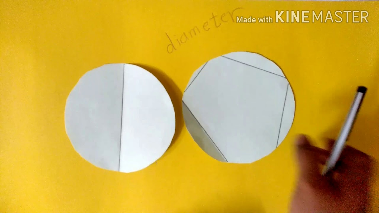 Geometrical Figures-Circle, parts of circle, Std.4 - YouTube