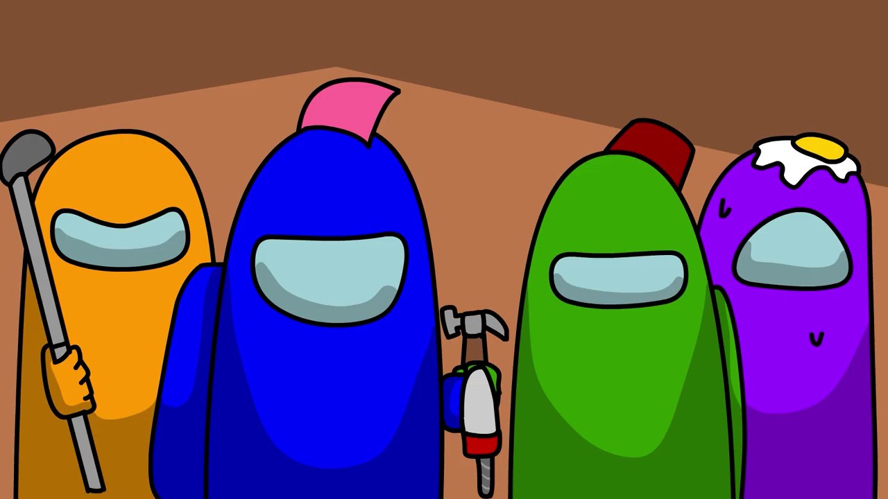 Who is the imposter? Among us cartoon - YouTube