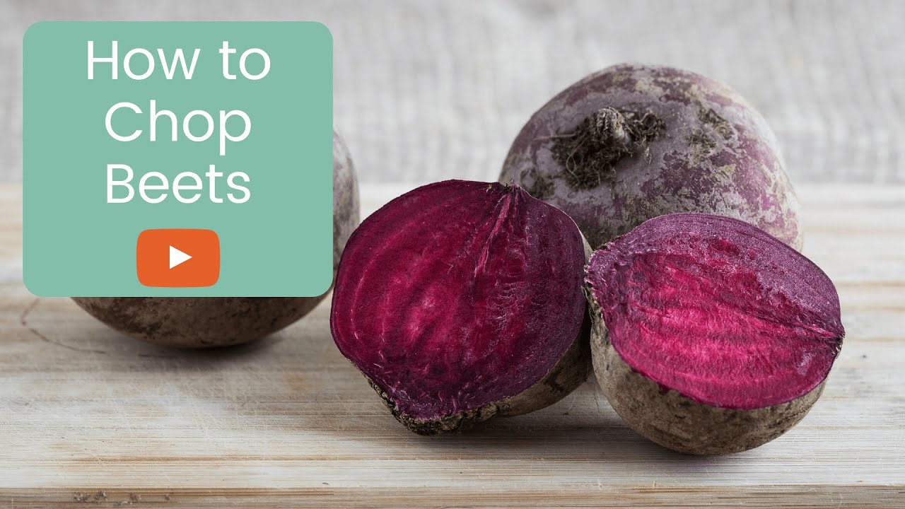 How to Chop Beets - The Quick & Easy Way with Allison Schaaf of ...