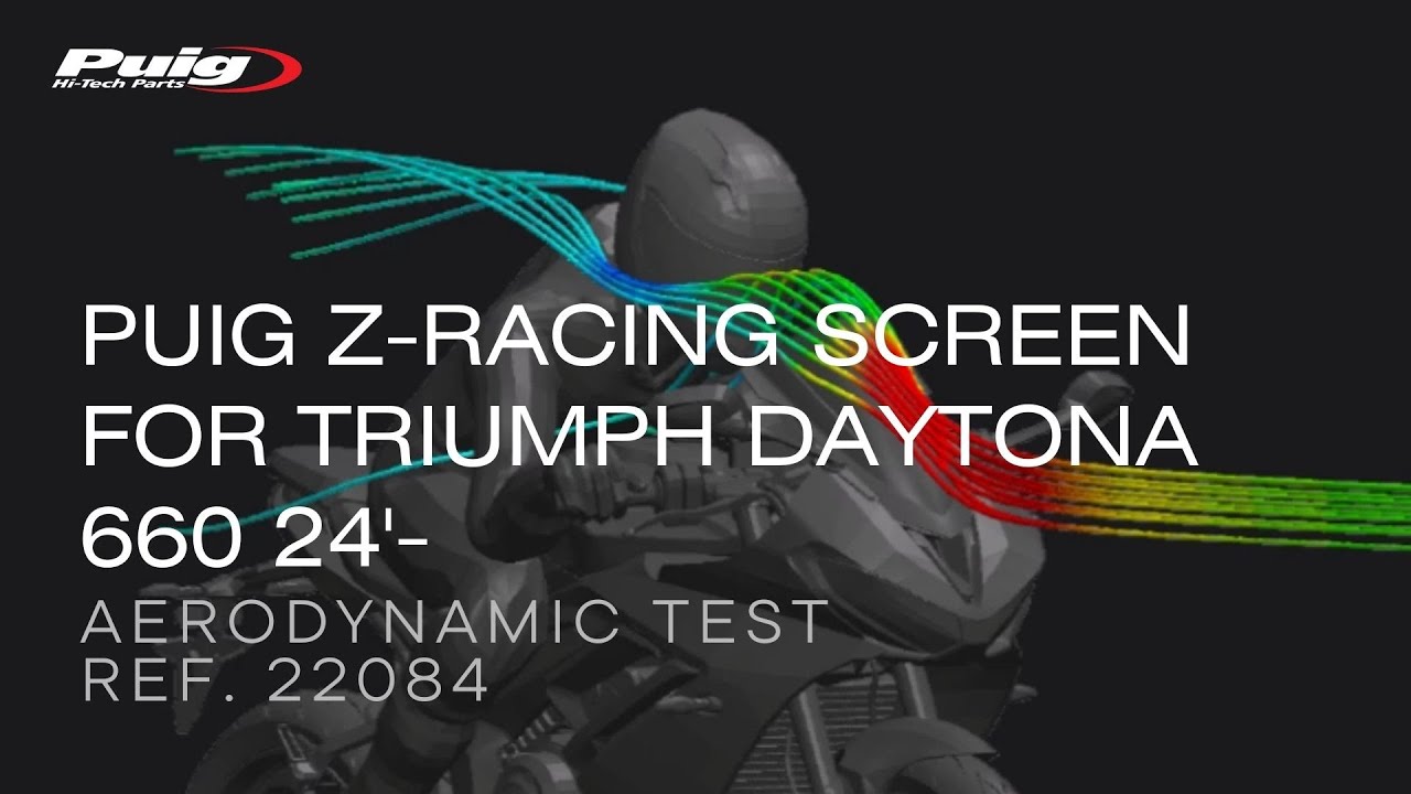 REF.22084 - Z-RACING SCREEN FOR TRIUMPH DAYTONA 660 '24- - YouTube