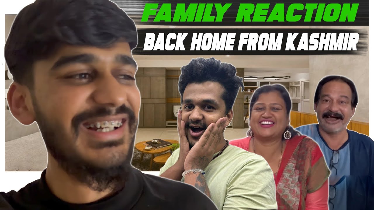 Finally Back To Home 🥺 Family Reaction | Samsameer_insta - YouTube