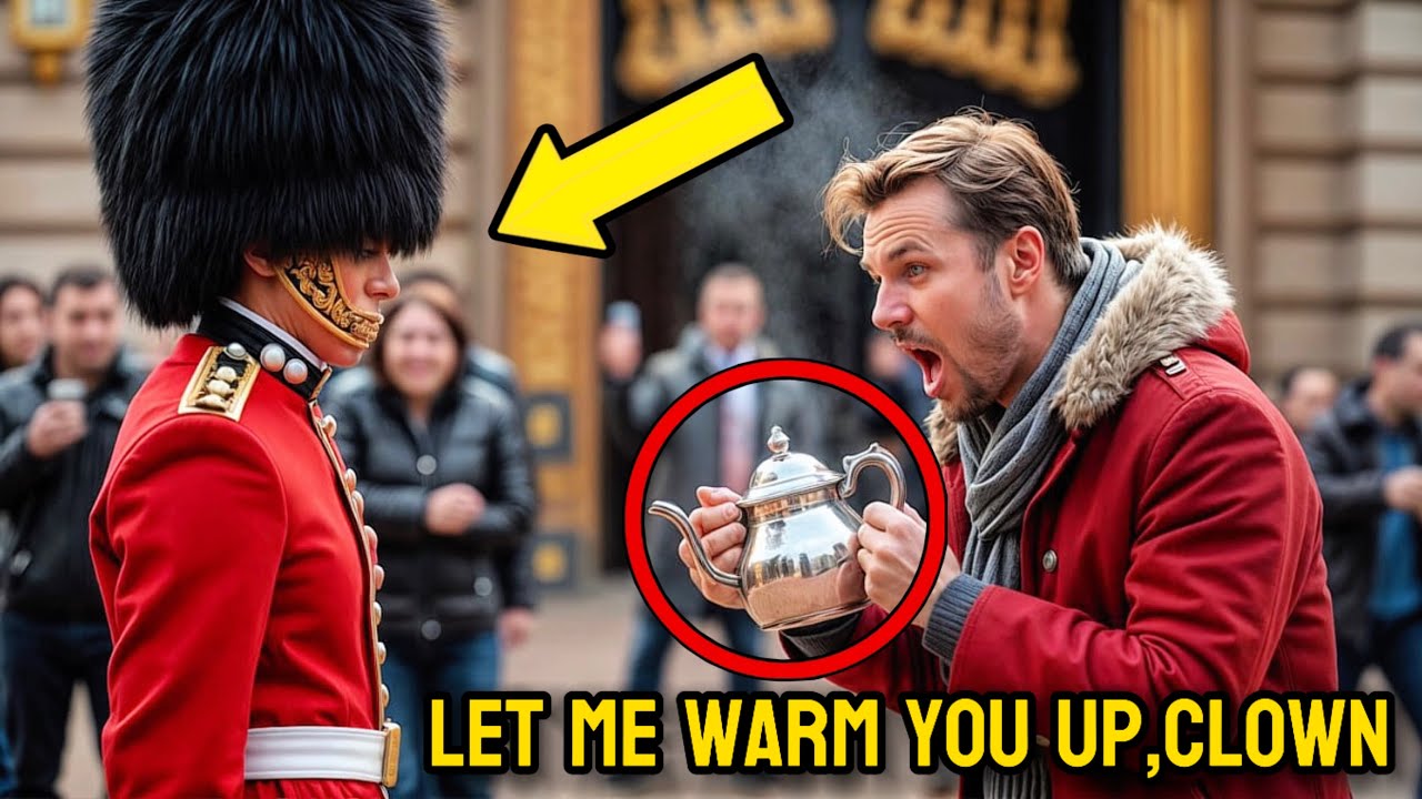 Tourist Tossed Hot Tea at Royal Guard, but His Reaction Turned the ...
