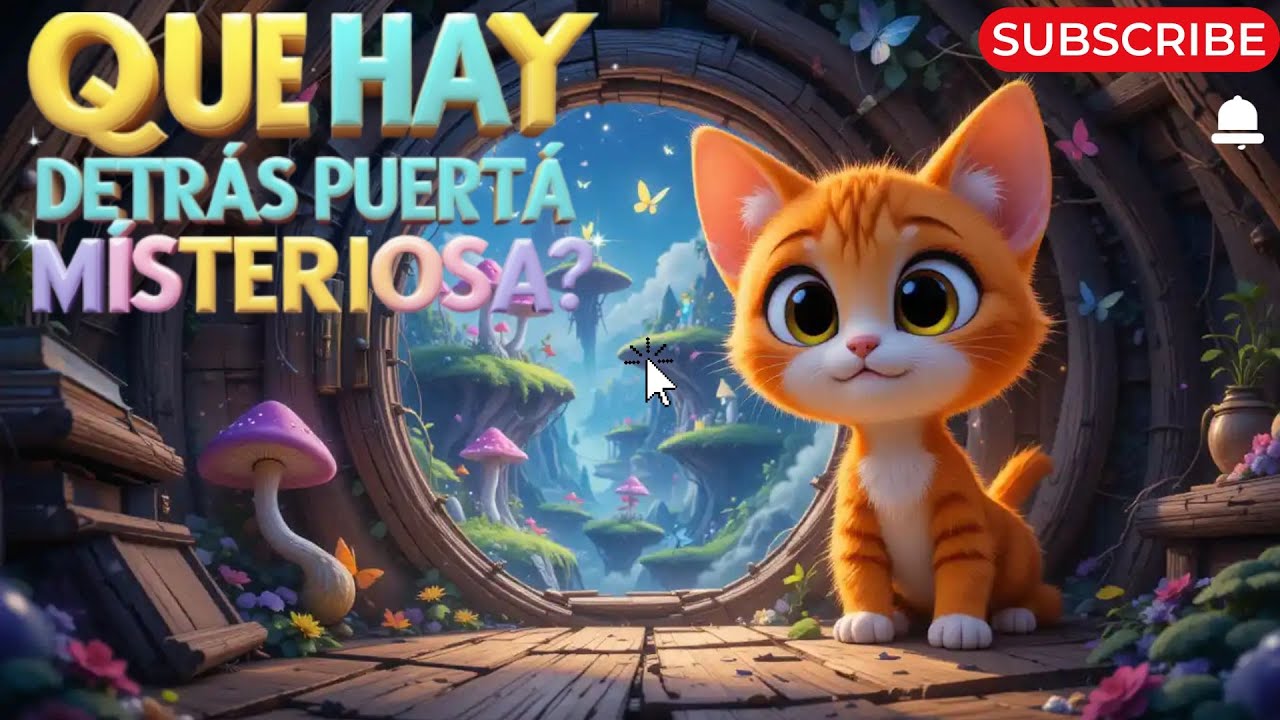 El Gato Curioso - CUENTOS INFANTILES QUE FOMENTAN LA IMAGINACIÓN - YouTube