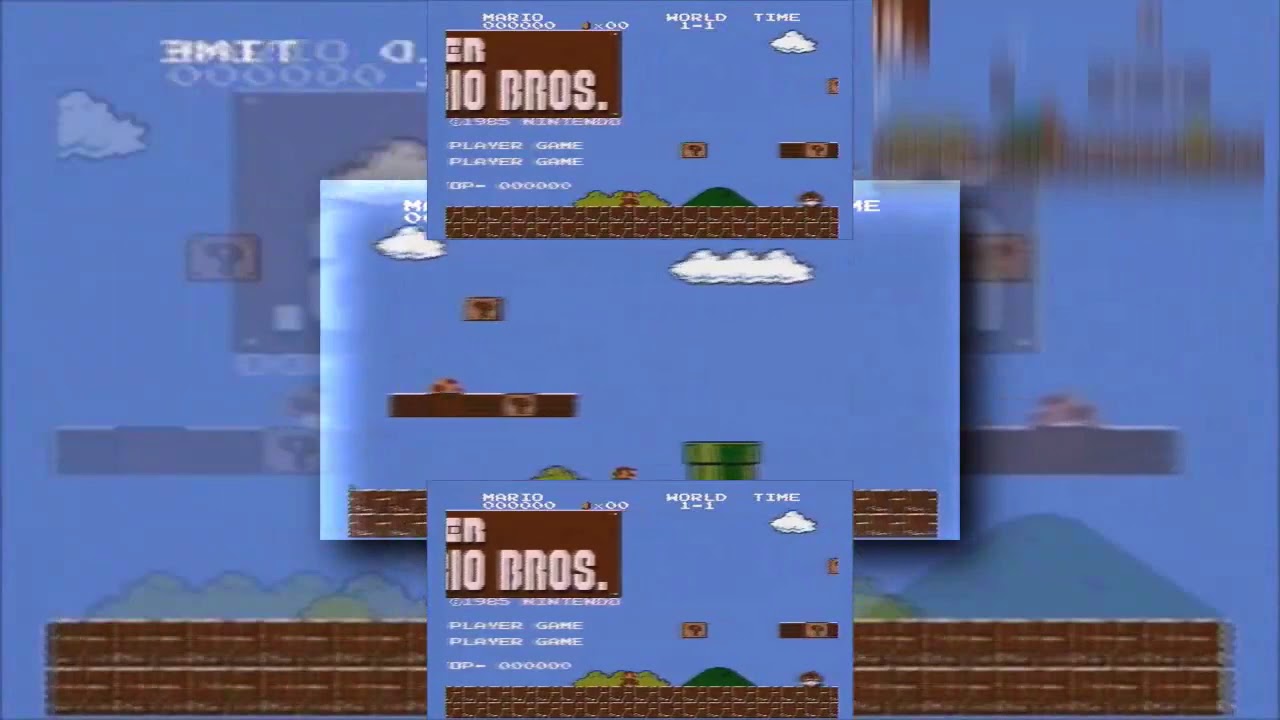 YTPMV Super Mario Bros NES Title Screen - YouTube