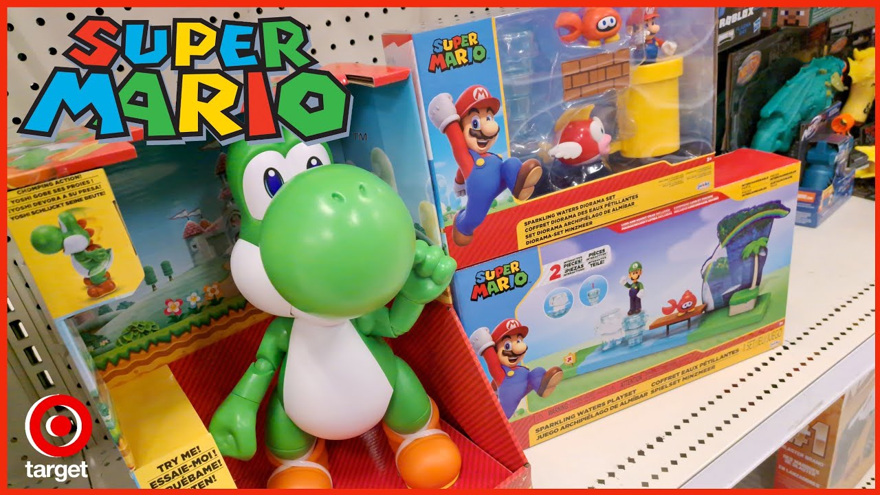 Super Mario New Toys Smash Into Target - YouTube