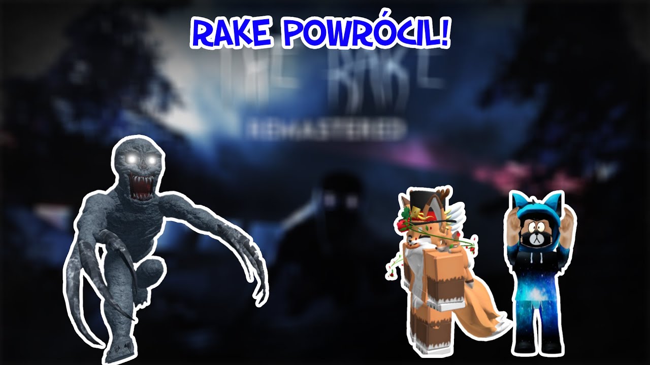 Rake powrócił 😱W roblox The Rake REMASTERED (funny moments) - YouTube