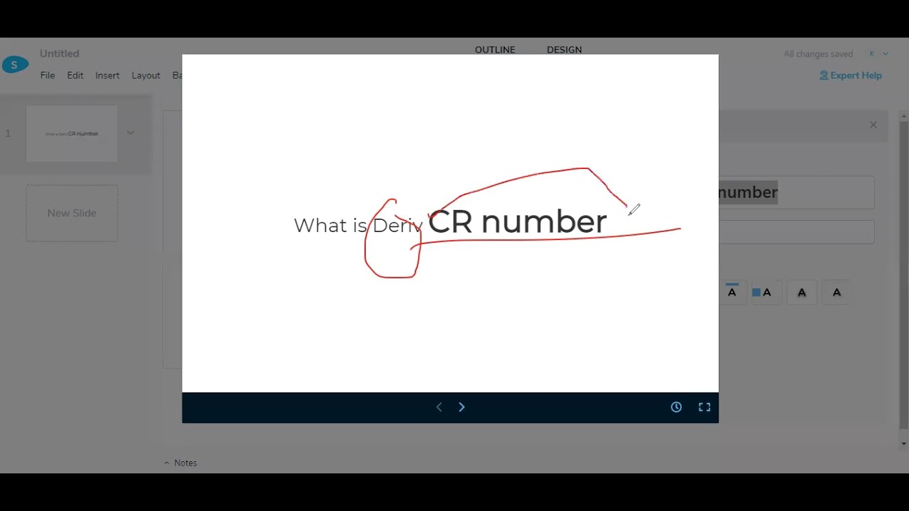 What is deriv cr number and where do I get it? - YouTube