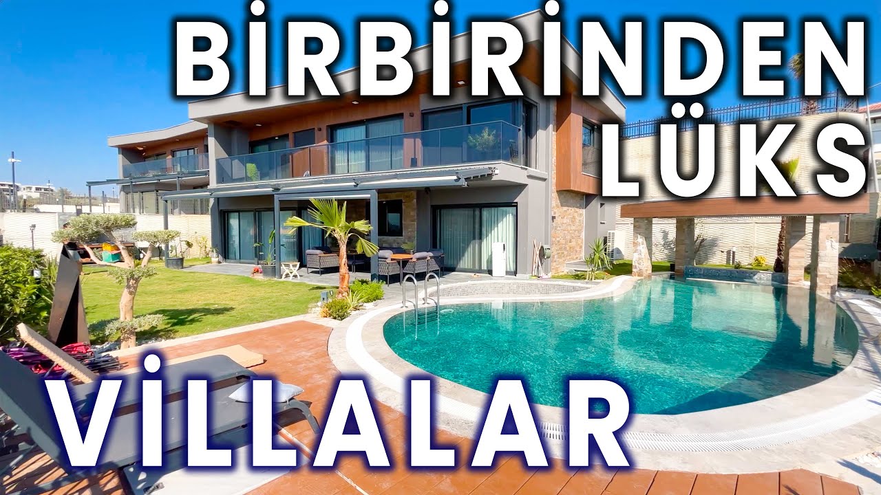 Kuşadası'da Birbirinden Güzel Villalar Sizlerle Satılık Villa turları ...
