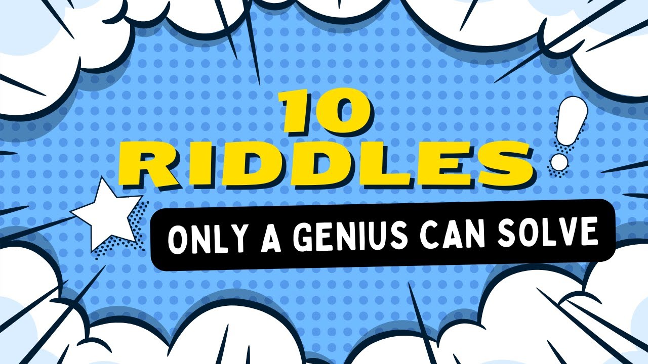 10 Mind-Bending Riddles Only Geniuses Can Solve! 🧠 - YouTube