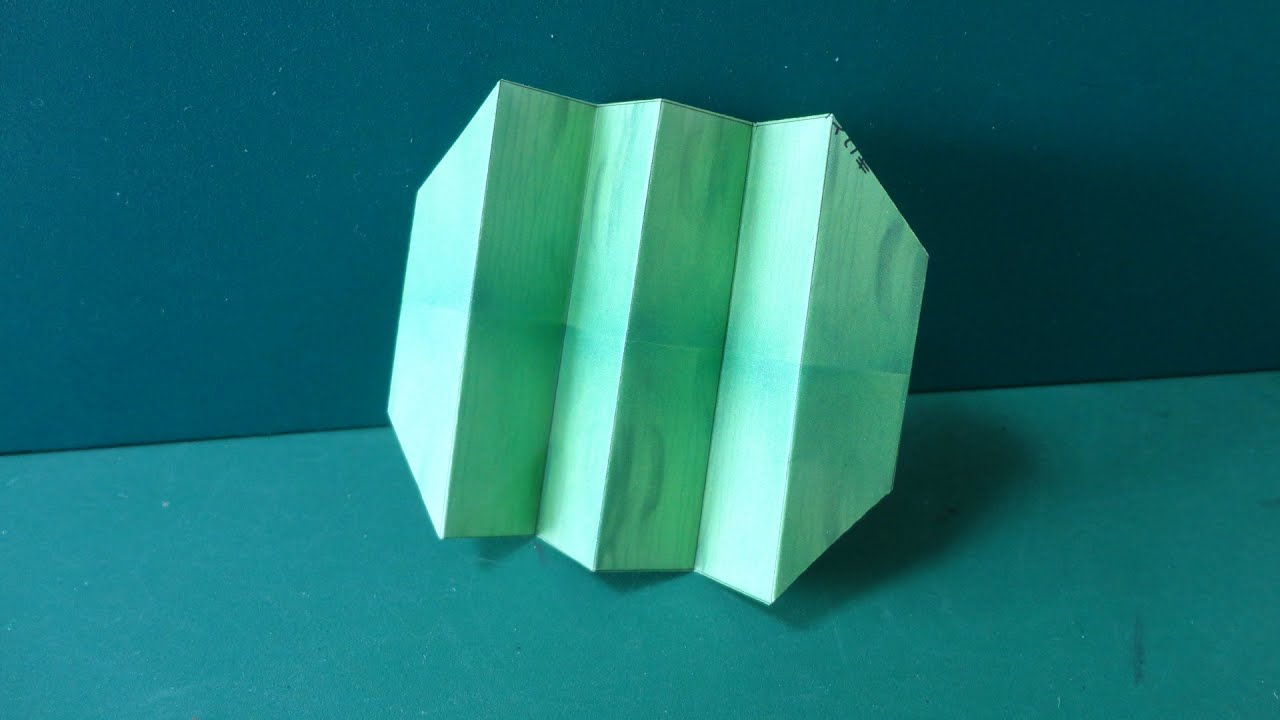 「レタス」 ウルトラマンキャラ弁折り紙 "Lettuce" Ultraman Kyaraben Origami - YouTube