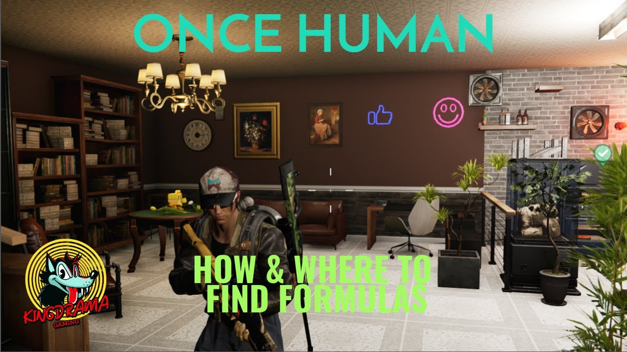 Once Human - How To Get Furniture Blueprints And Formulas In This ...