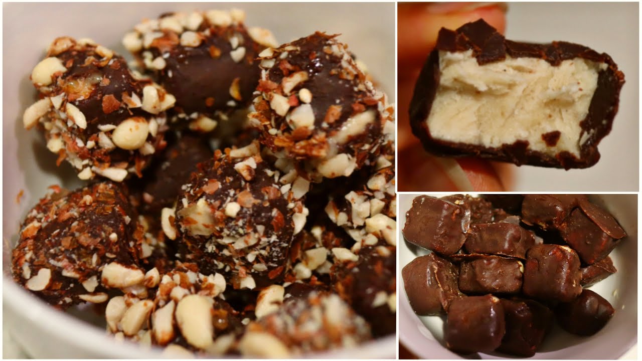 Vegan Carob Chocolate dipped Ice cream bites | Recipe | Vegan Dibs both ...
