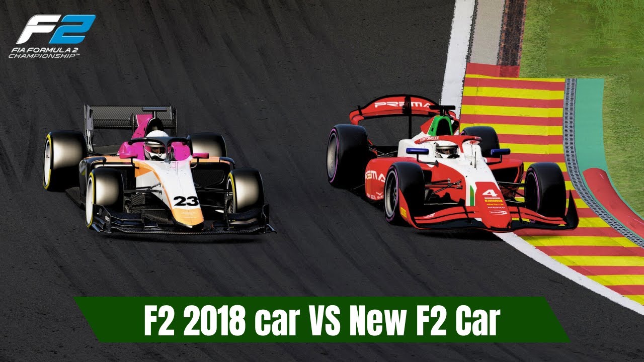 NEW 2024 F2 Car VS Old 2018 F2 Car - YouTube