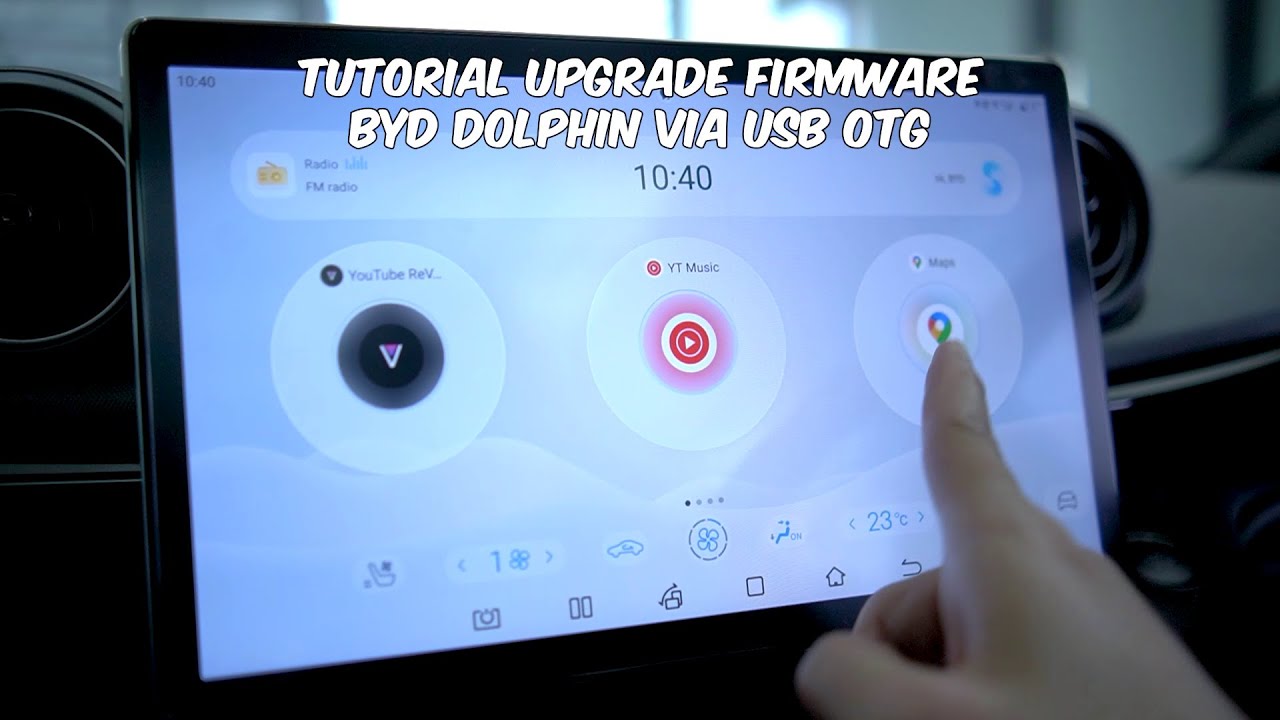 Update Firmware BYD Dolphin 2412 via USB | new UI, byd app store, byd ...