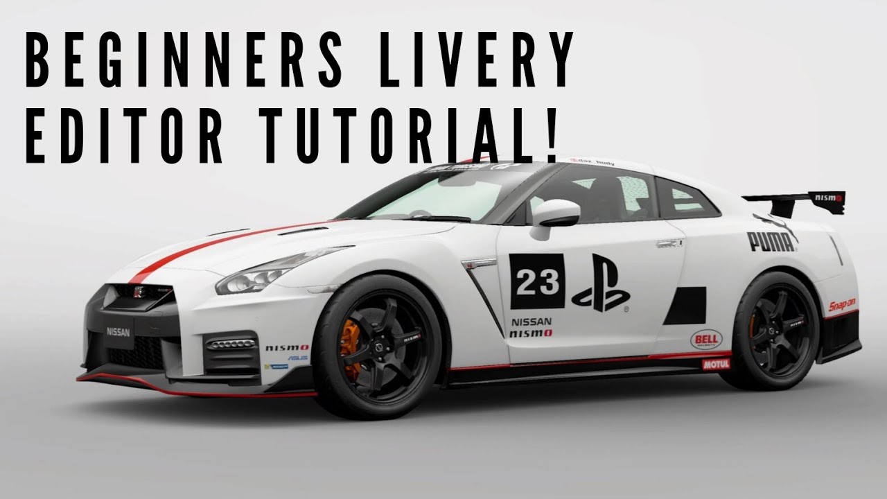 How to use the Livery Editor in Gran Turismo Sport! | Beginners ...