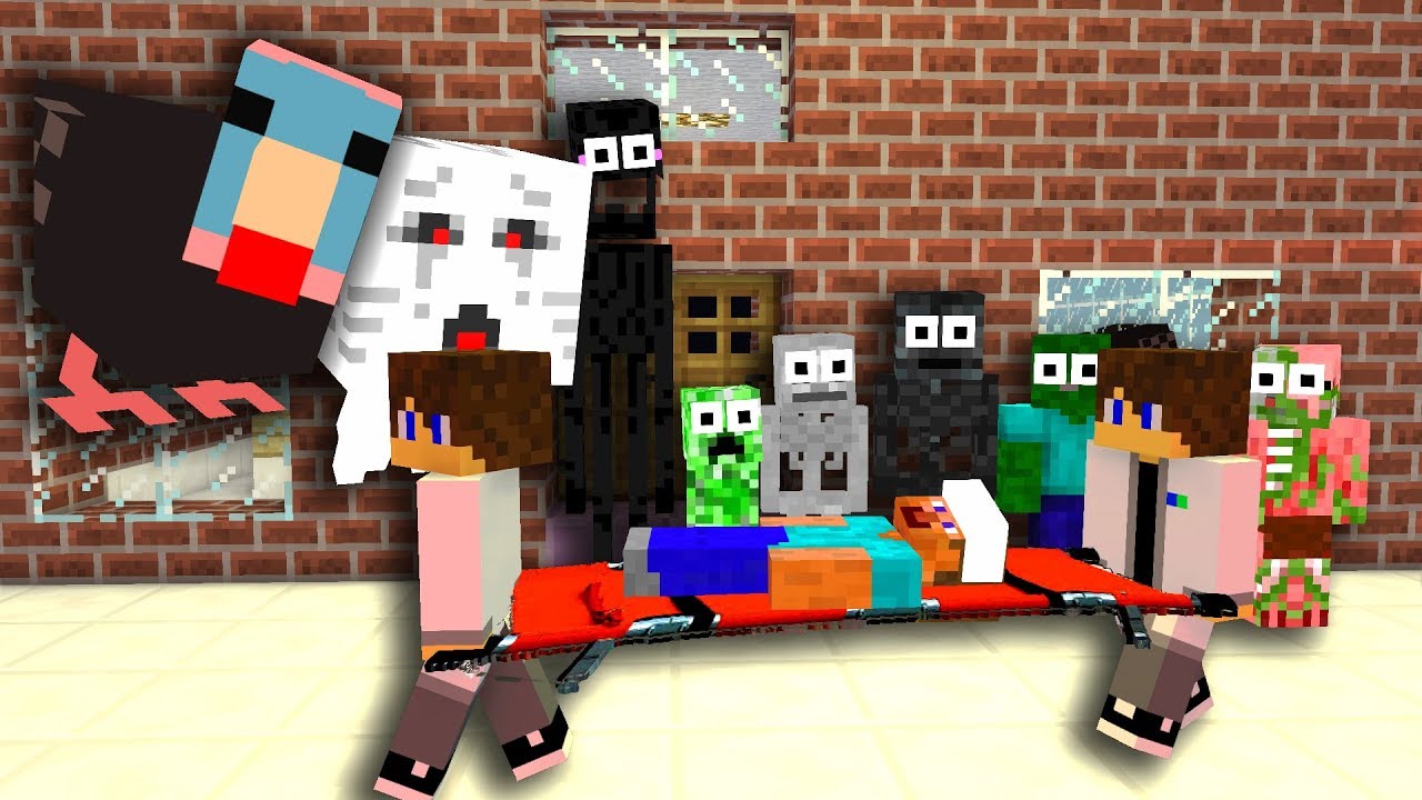 Eating Chicken Challenge - Monster School - Minecraft Animation - YouTube