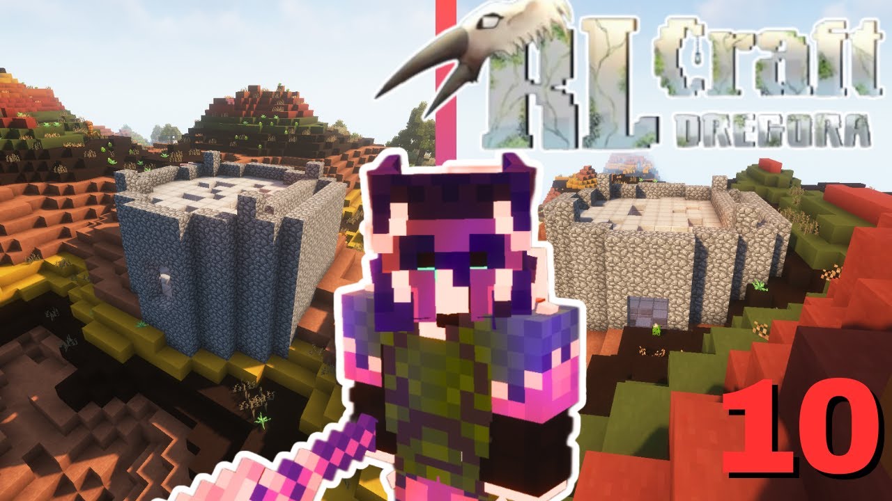 Minecraft: RLCraft Dregora Ep. 10; Easy Battle Towers!!! - YouTube