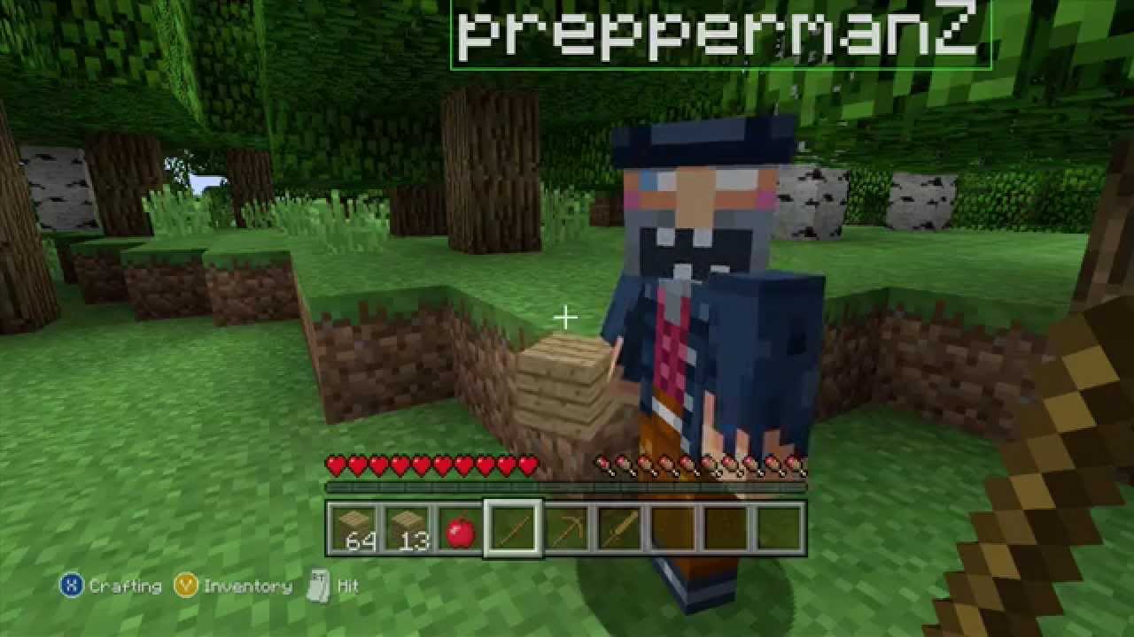 Minecraft - Homeless Survival w/ NewbTuberPride - YouTube