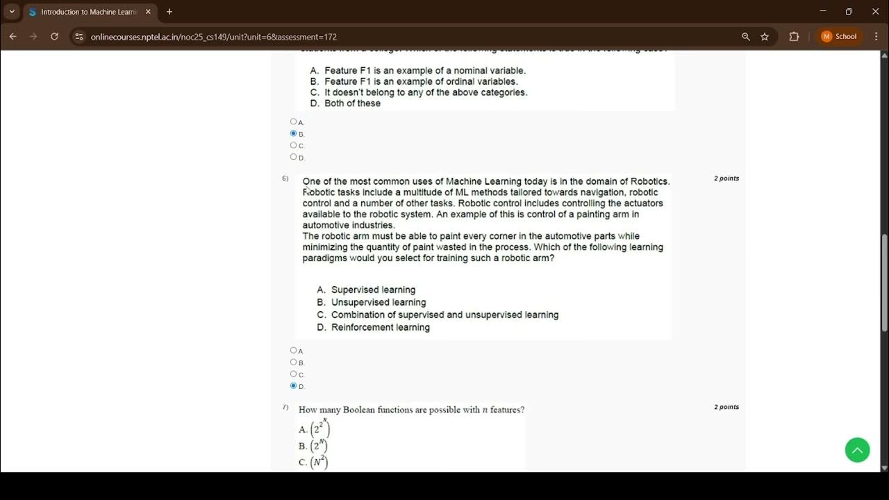 Introduction to Machine Learning - IITKGP 2025 Week 1 Assignment Solution. - YouTube