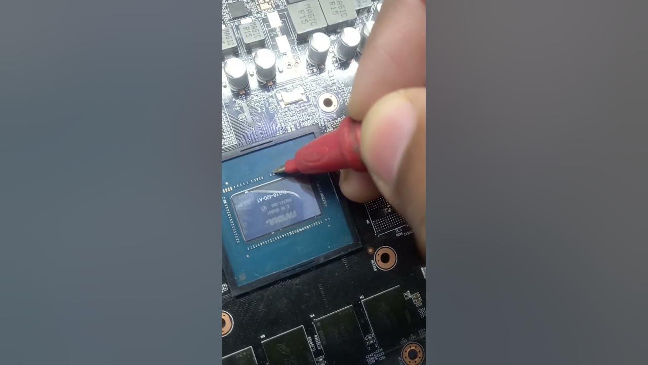 how to repair Graphics card no display 1660 supper #zulqarnain #repair #graphicscard #gaming ...