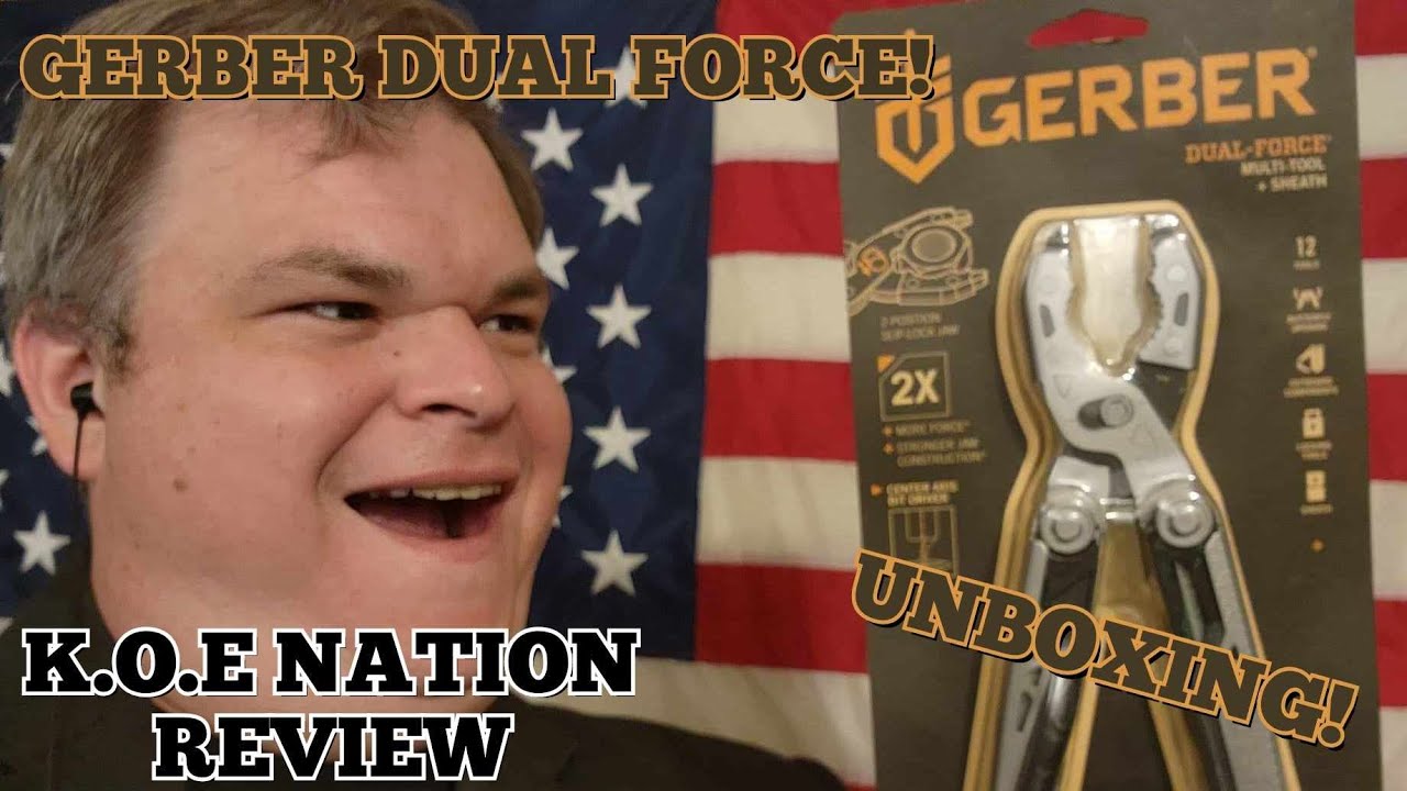 Gerber DUAL FORCE - Multitool BOX OPENING - YouTube
