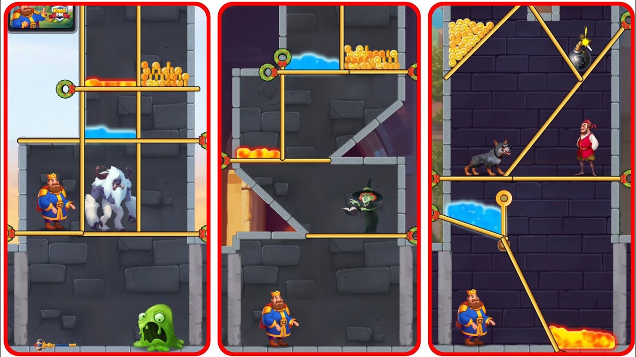 King Pin: Puzzle Quest All Levels 151-160 Game Walkthrough | King Pin ...