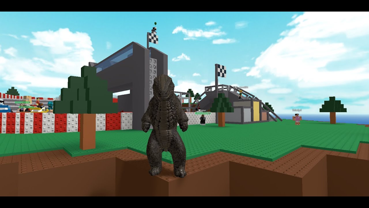 How to make a giant dino avatar in roblox - YouTube