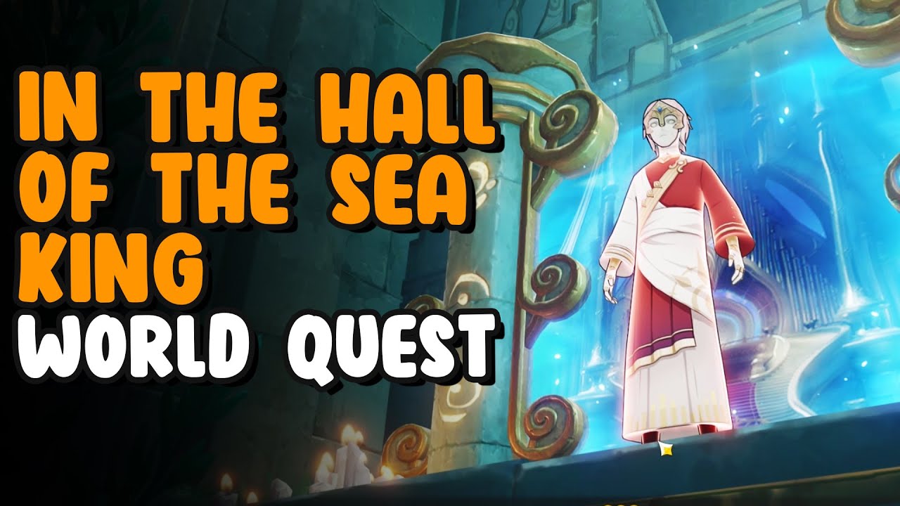 In The Hall of The Sea King | Underwater Nocturne | Genshin Impact ...