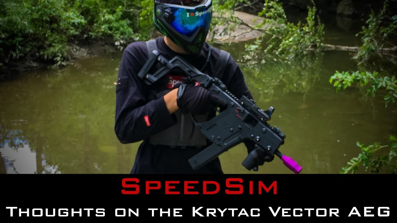 SpeedSim: Thoughts on the Krytac Kriss Vector AEG - YouTube