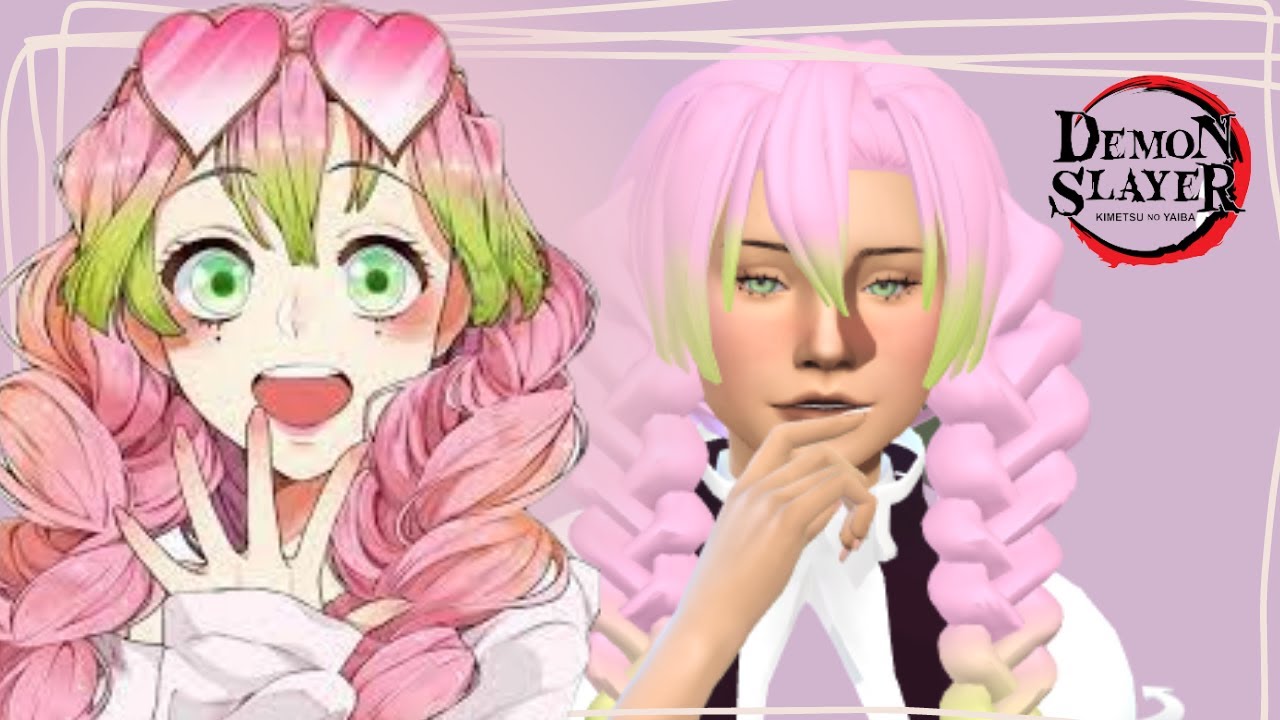 MITSURI KANROJI 🍒 DEMON SLAYER∕∕ THE SIMS 4 ∕∕ CREAT SIM ⁄⁄ DEMACIANA ...