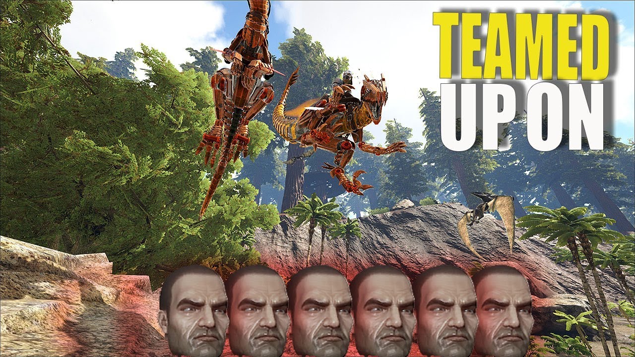 TEK RAPTOR PVP, FIGHTING TEAMERS! - OFFICIAL SMALL TRIBE SERVERS PVP S2 ...