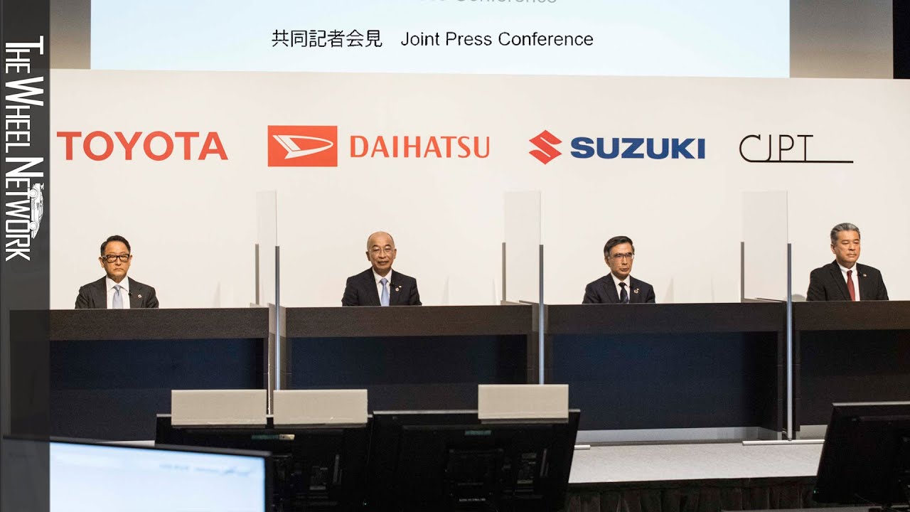 Suzuki, Daihatsu, and Toyota Joint Press Conference – Commercial Japan ...