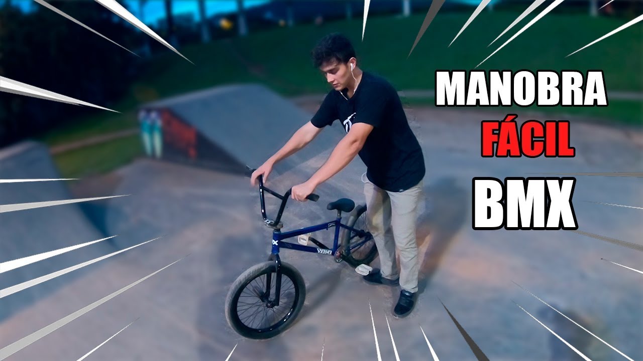 COMO FAZER MANOBRAS INICIANTES DE BMX - YouTube