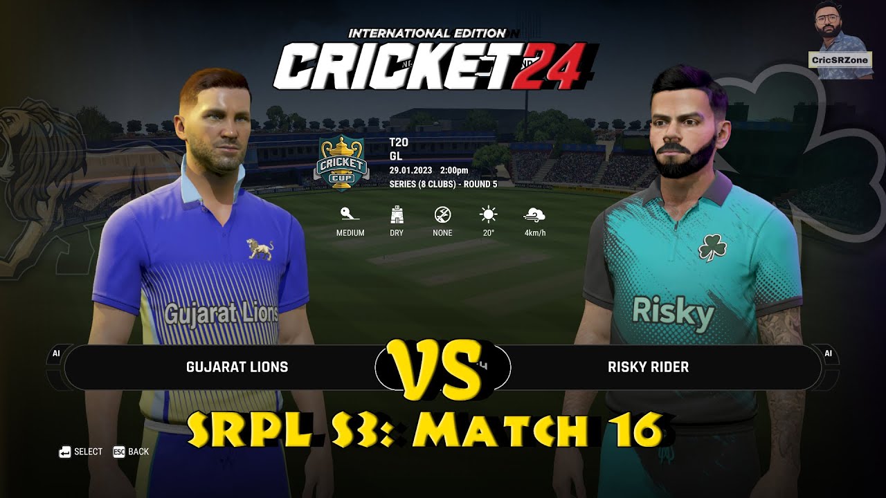 SRPL S3 Match 17: Lions vs Riders Who Will Reign Supreme? - YouTube