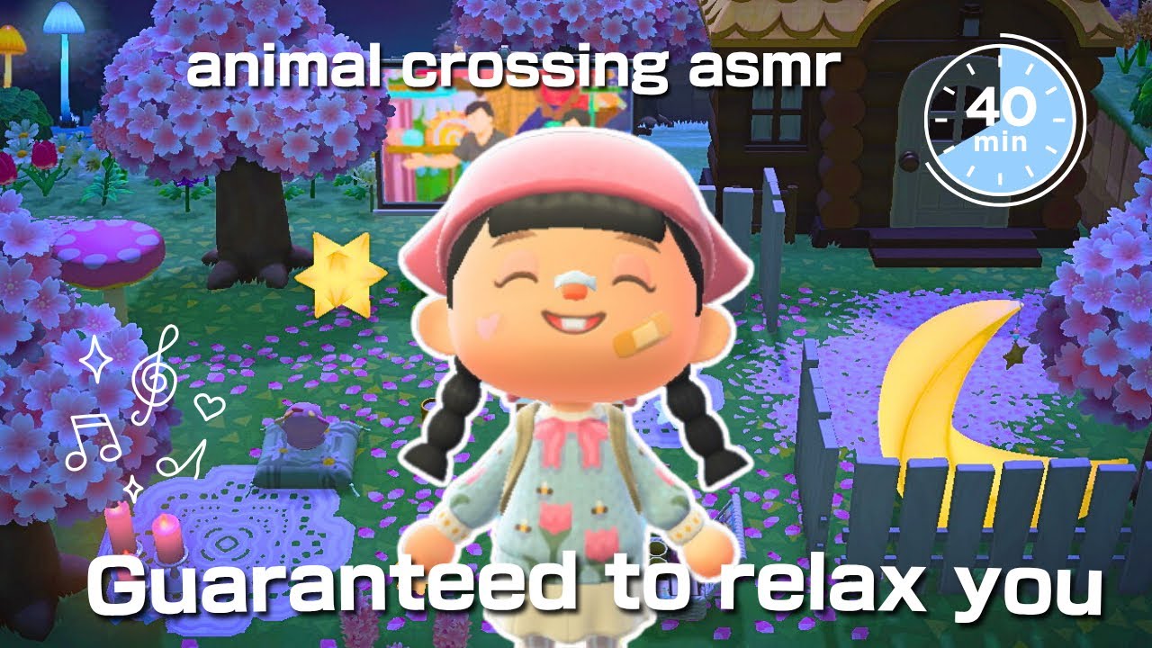 Relaxing Animal Crossing ASMR Longplay | Decorating + Game Sounds Only ...