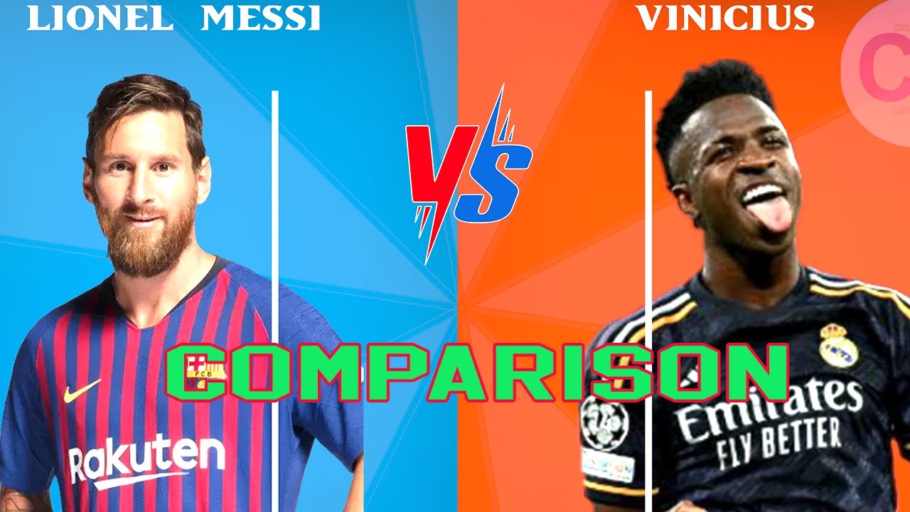Lionel Messi vs Vinicius Junior: Football Greats Face-Off! - YouTube