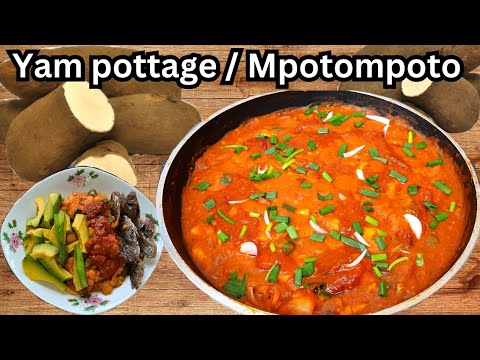 Healthy & Simple Yam Pottage Recipe || delicious African Delicacy ...