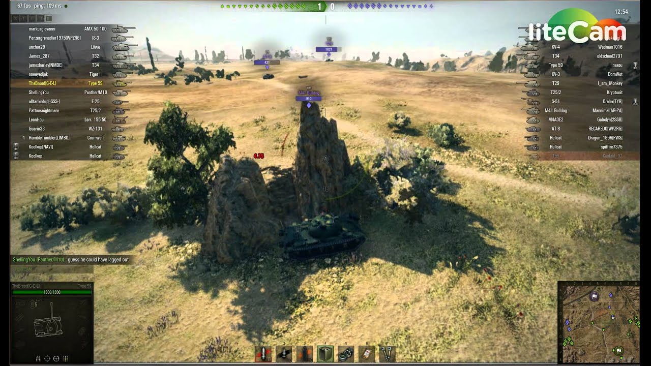 WoT How to play the Type 59 (tier VIII chinese medium premium) - Map ...