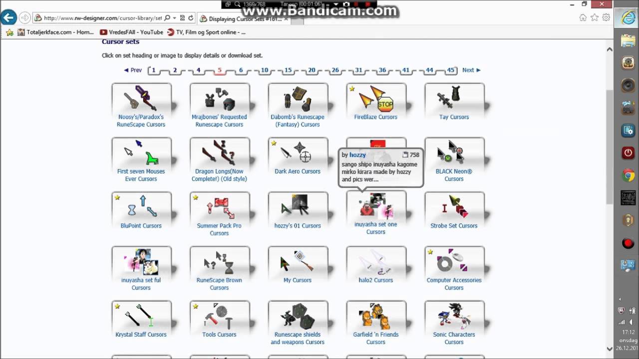 how to get cool mouse pointers free and simple - YouTube