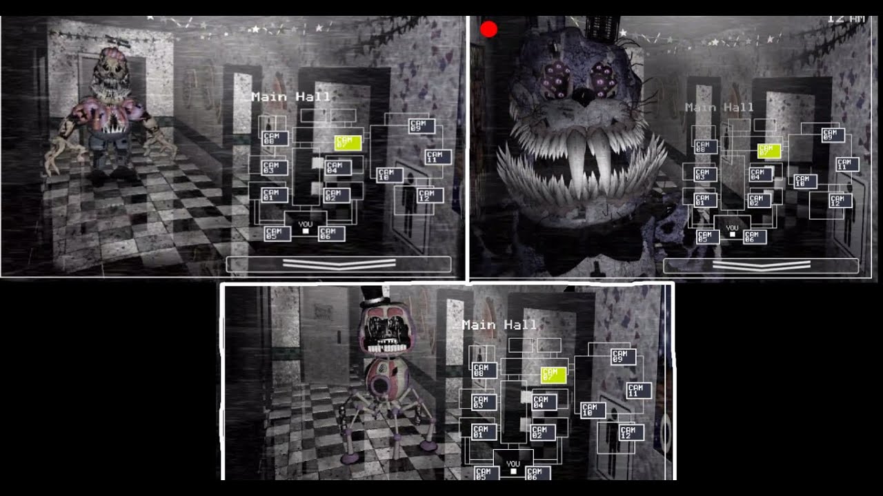 3 Corrupted Animatronic! - FNAF 2 - YouTube