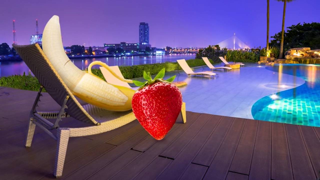 Rumenko Smoothie - Kad se sretnu Jagoda i Banana - Žurka - YouTube