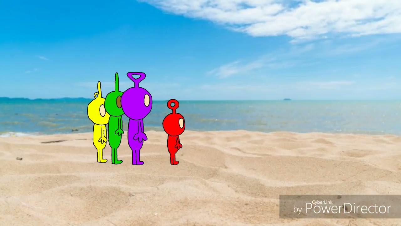 Teletubbies Sandcastles