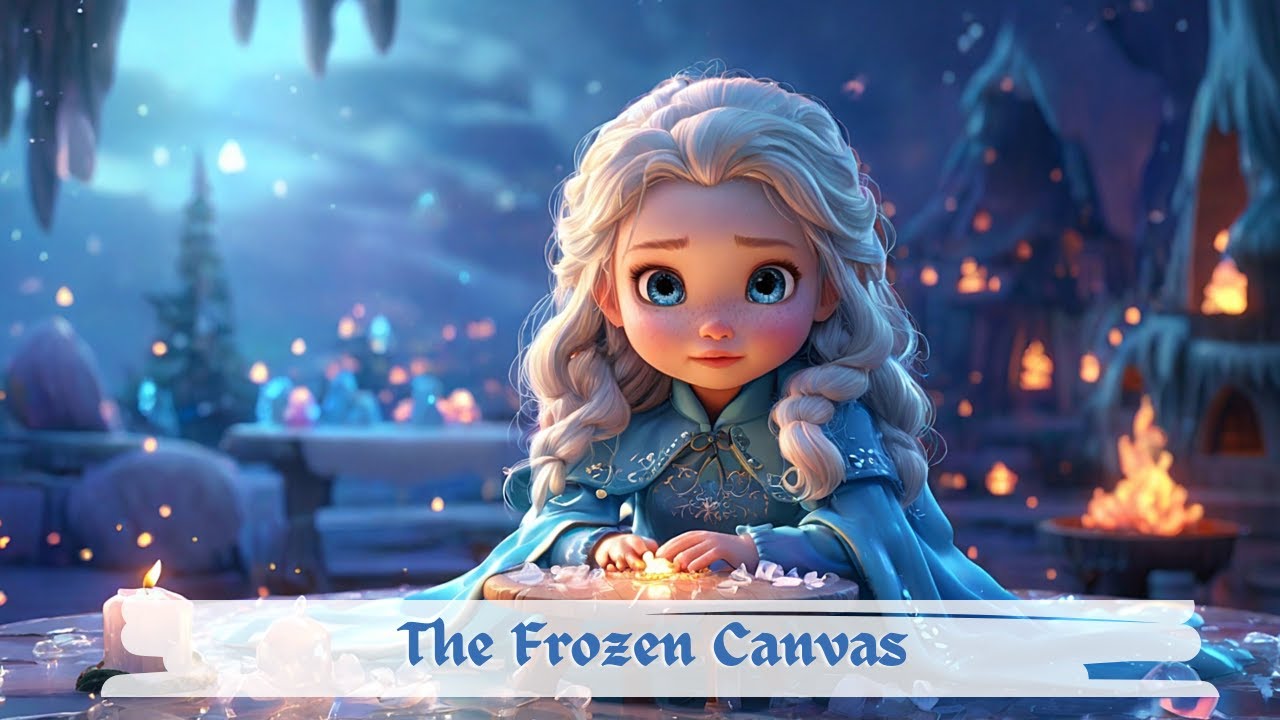 The Frozen Canvas: A Tale of Love and Creation | Stories for Bedtime ...
