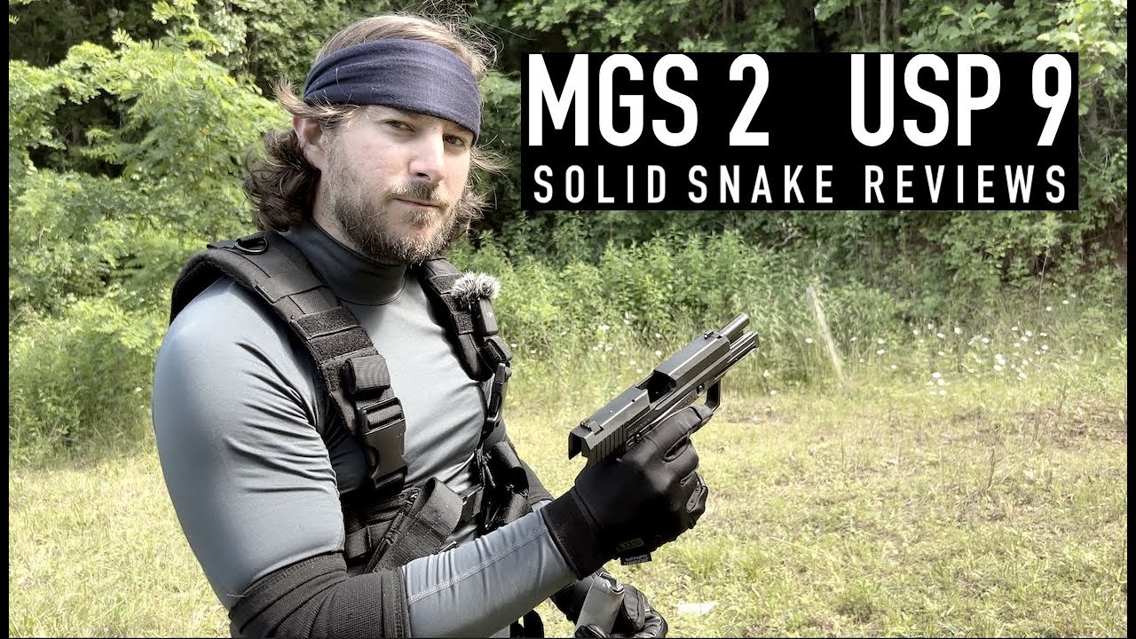 Solid Snake reviews the HK USP 9 (P8 A1) - YouTube