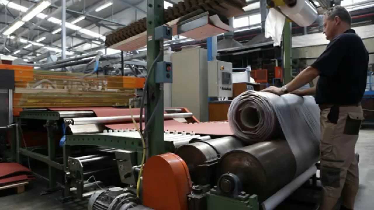 Mondotrack - How an athletics track is made - YouTube